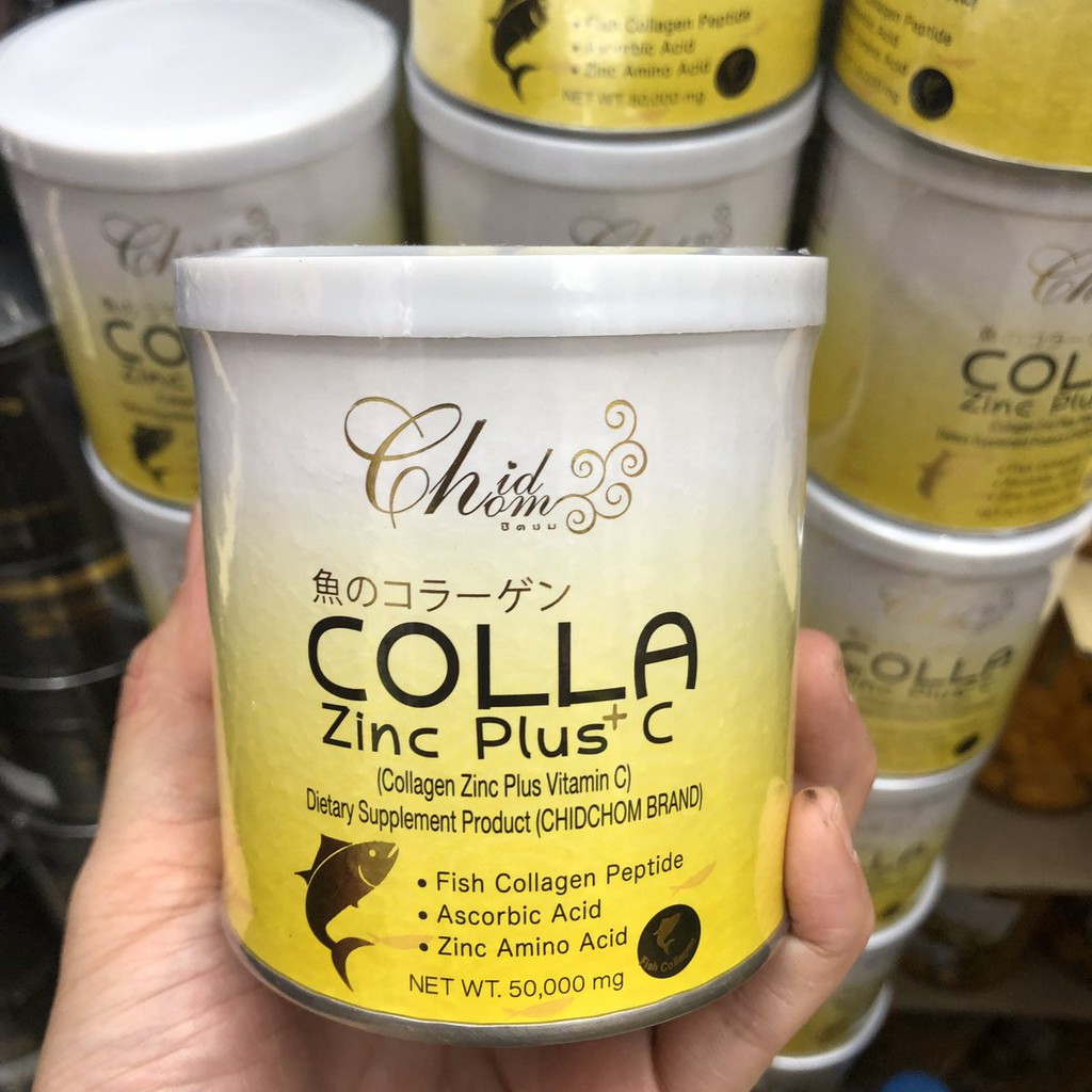 Colla Zinc Plus C - คอลลาซิ้งค์พลัสซี ของแท้100%พร้อมส่ง | Shopee Thailand