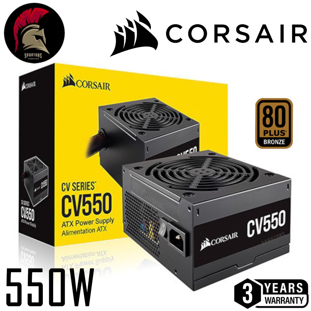 Power Supply Corsair CV450 CV550 CV650 CV750 80+ Bronze (อุปกรณ์จ่ายไฟ ...