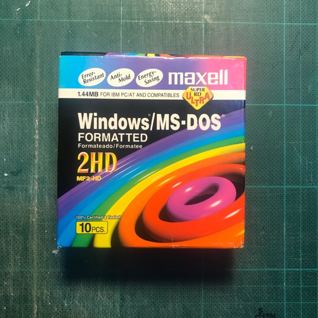 Maxell Floppy disk 1.44MB ,diskette 3.5” | Shopee Thailand