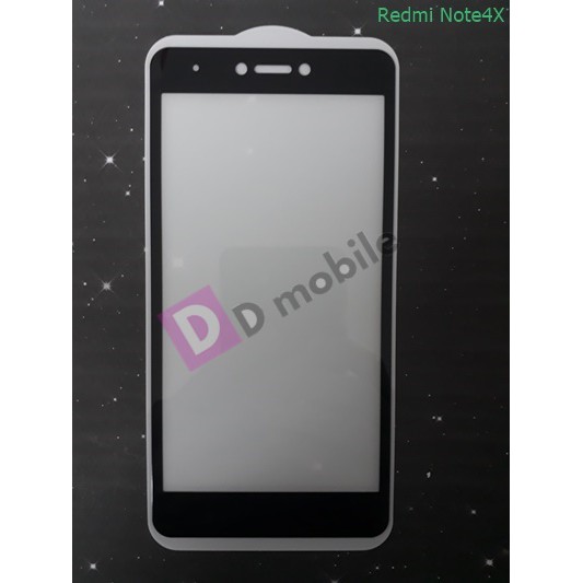 ฟิล์มกระจกนิรภัย xiaomi redmi Note4X แบบเต็มจอและไม่เต็มจอ | Shopee Thailand