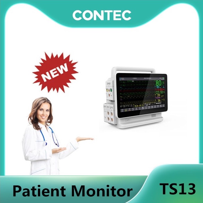 Contec TS13 ETCO2 แคปโนกราฟี่ และ IBP ICU หน้าจอมอนิเตอร์ผู้ป่วย 8 พารามิเตอร์ | Shopee Thailand
