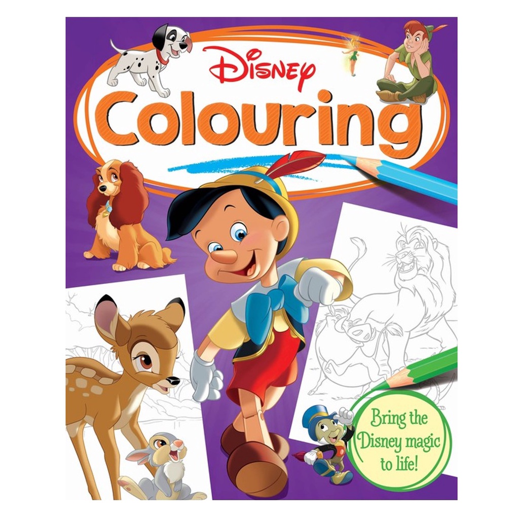 หนังสือ Disney Classic Simply Colouring | Shopee Thailand