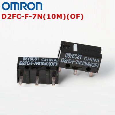10PCS OMRON mouse micro switch D2FC-F-7N 10m 20m OF D2FC-F-K(50M) D2F D2F-F D2F-L D2F-01 D2F-01L ...