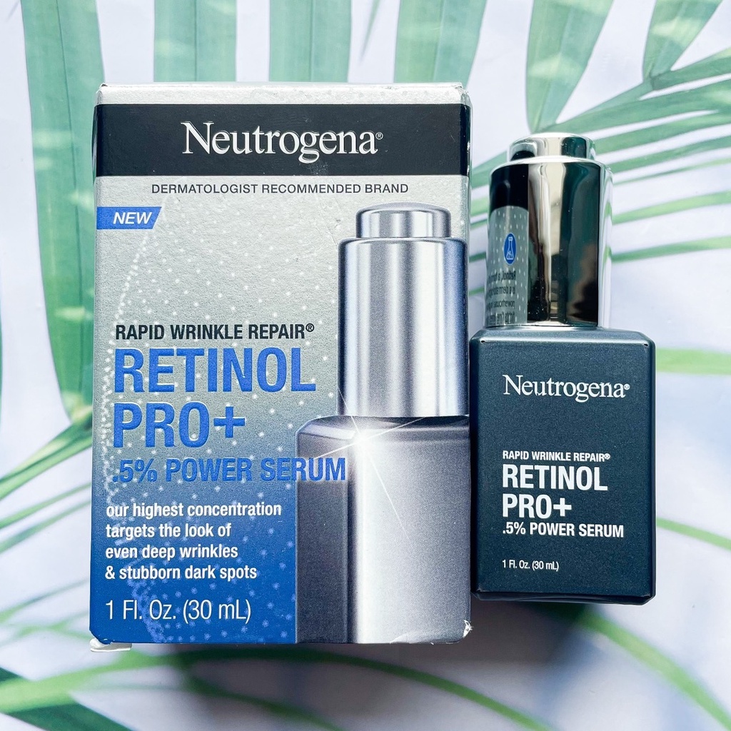 (Neutrogena®) Rapid Wrinkle Repair Retinol Pro+ 5% Power Serum 30ml นู ...