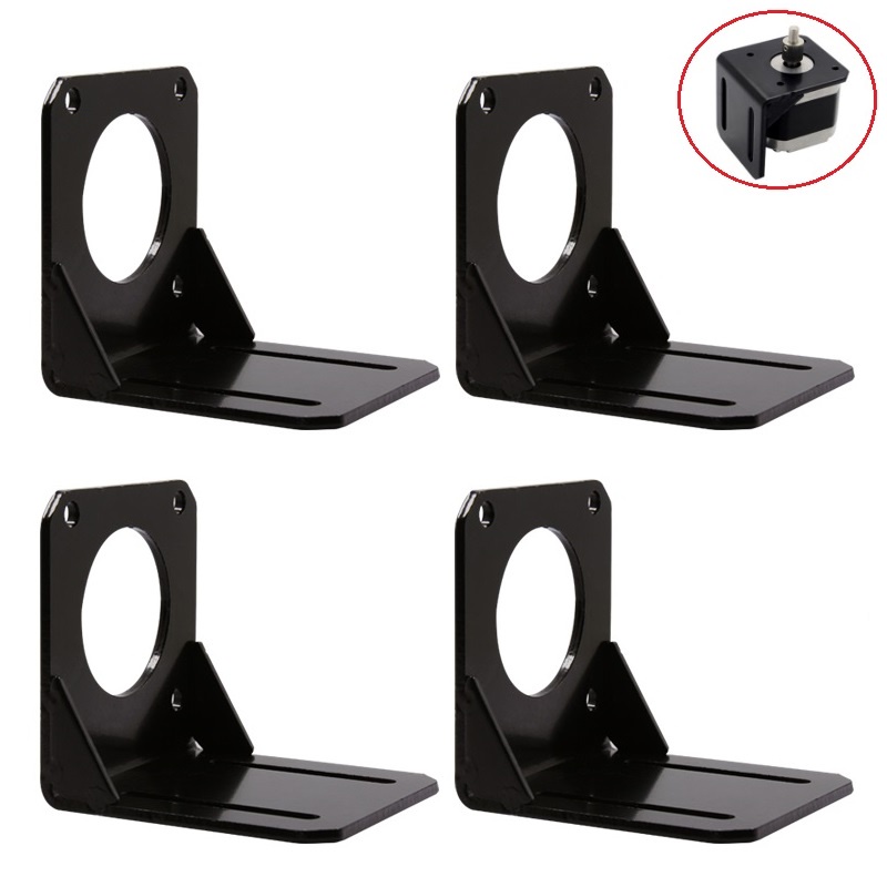 MEGA 4PC 57 Stepper Motor NEMA 23 Mounting Bracket For 3D Printer L ...