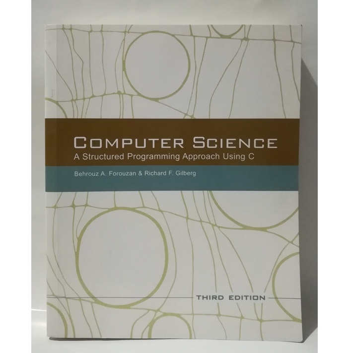 Text Book Computer Science A Structured Programming Approach Using C มือสอง สภาพนางฟ้า 95
