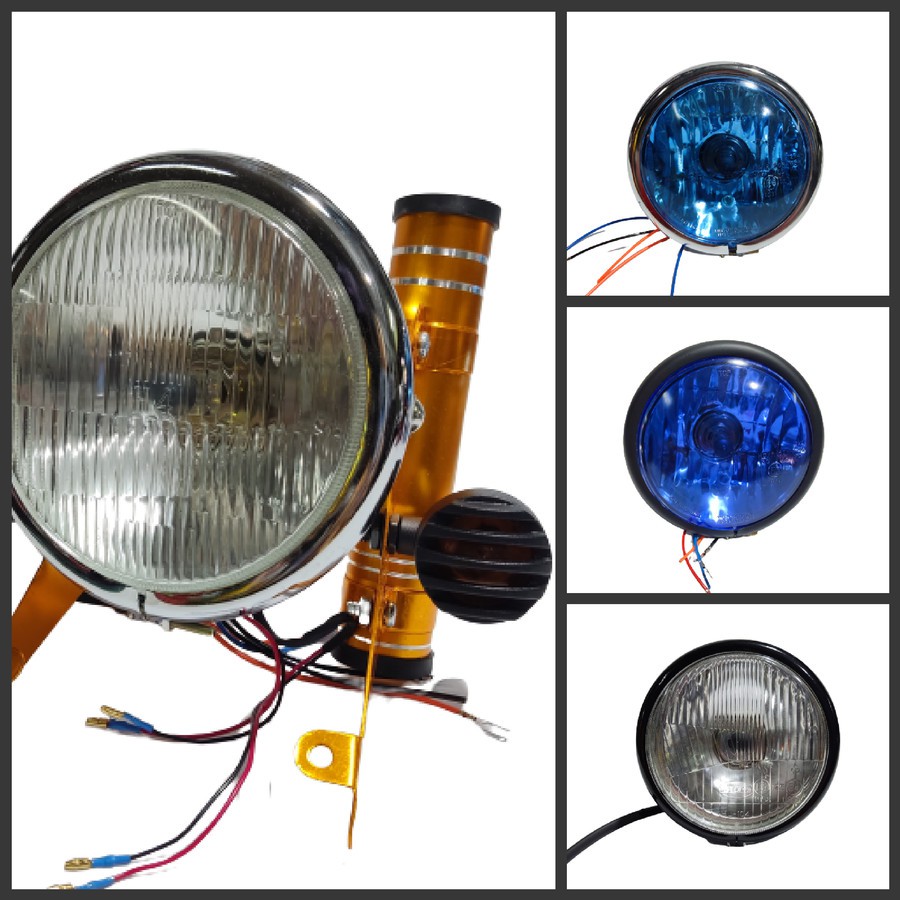 โคมไฟ cb plus ขายึด longsong Gold & Black Sens rx king cb ฯลฯ | Shopee ...