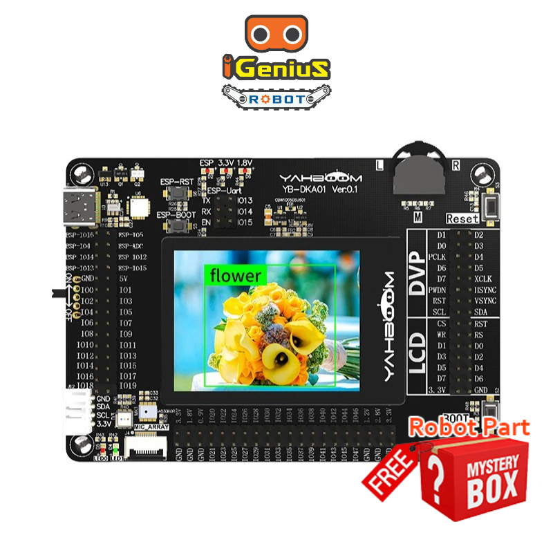 Yahboom K210 Developer Kit (มีของแถม) ชุดพัฒนา เรียนรู้ AI มีกล้อง K210 ...