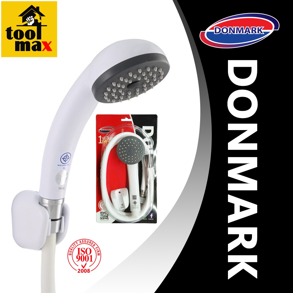 DONMARK ชุดฝักบัวอาบน้ำ สีขาว พร้อมสาย รุ่น CD-23 | Shopee Thailand