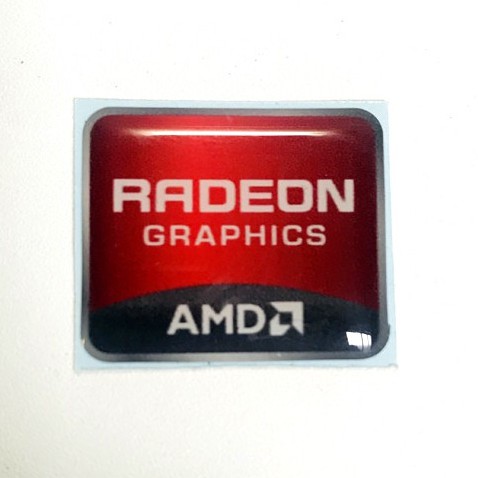 AMD RADEON GRAPHICS สติ๊กเกอร์นูนแบบยืดหยุ่น 3 มิติ | Shopee Thailand