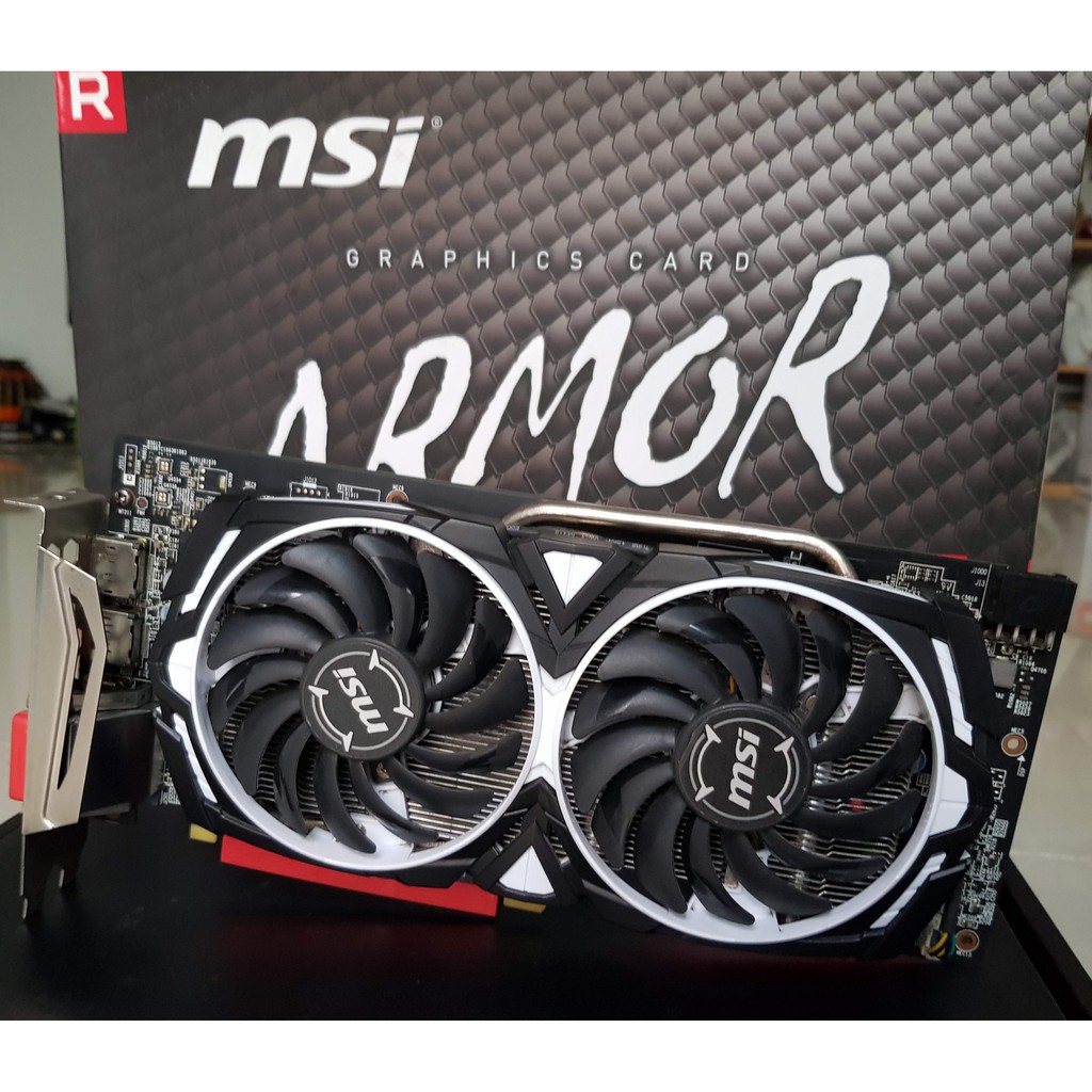 VGA (การ์ดแสดงผล) MSI RX580 ARMOR 4G OC 256 BIT (ประกันนอก ตีหมดประกัน) | Shopee Thailand
