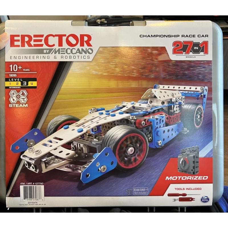 Model รถ Erector by MECCANO Engineering & Robotics 27 in 1 | Shopee Thailand