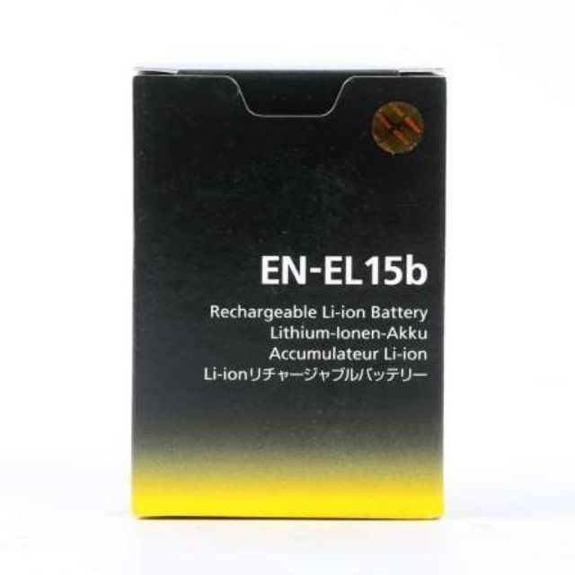 แบตเตอรี่ Genuine Nikon EN-EL15b Rechargeable Lithium-Ion Battery ...