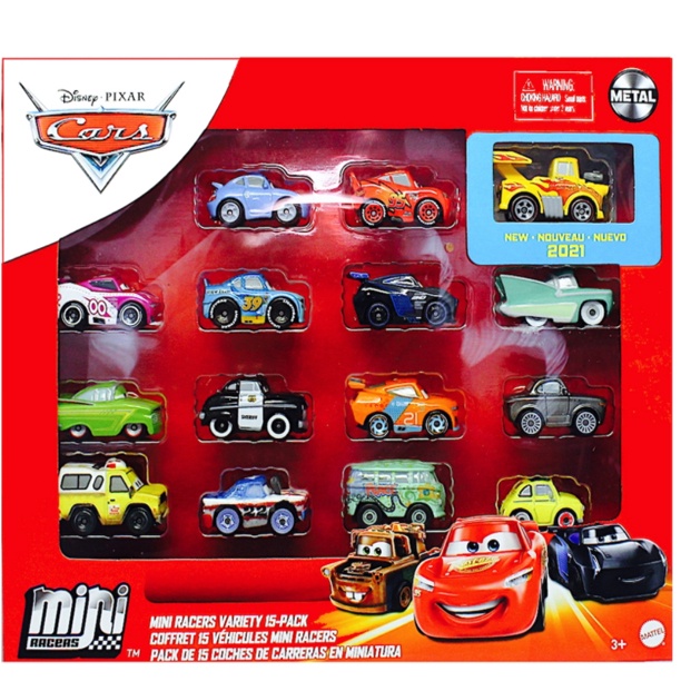 ชุดรถแข่ง Disney / Pixar Cars Die Cast Metal Mini Racers Mini Racers ...