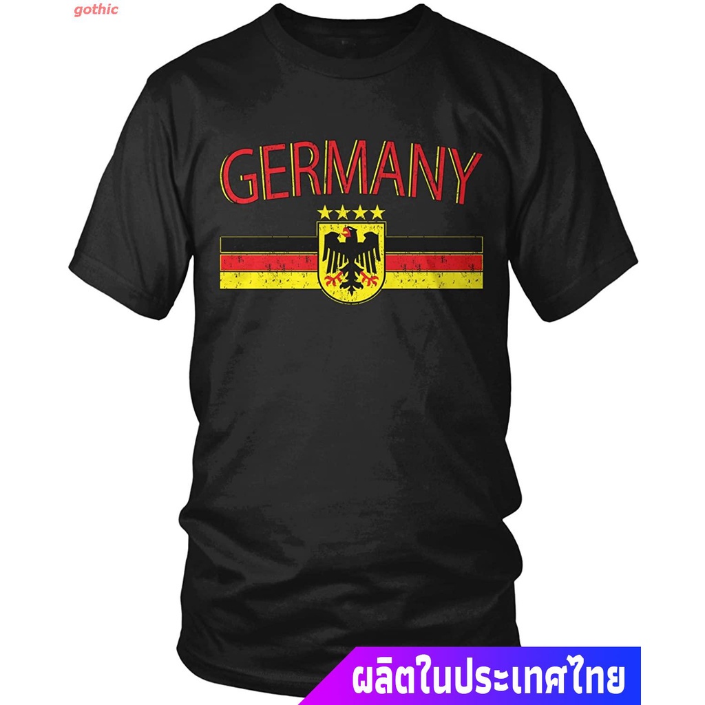 gothic เสื้อยืดผู้ชายและผู้หญิง Amdesco Men's Germany Flag And Eagle ...