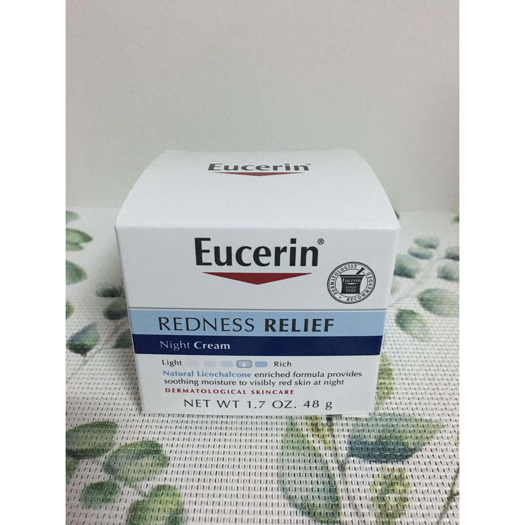 พร้อมส่ง Eucerin, Redness Relief, Dermatological Skincare, Night Creme ...