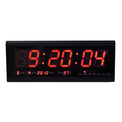 นาฬิกาดิจิตอล HOTAI LED Calendar Wall Clock HT4819SM (แท้) | Shopee ...
