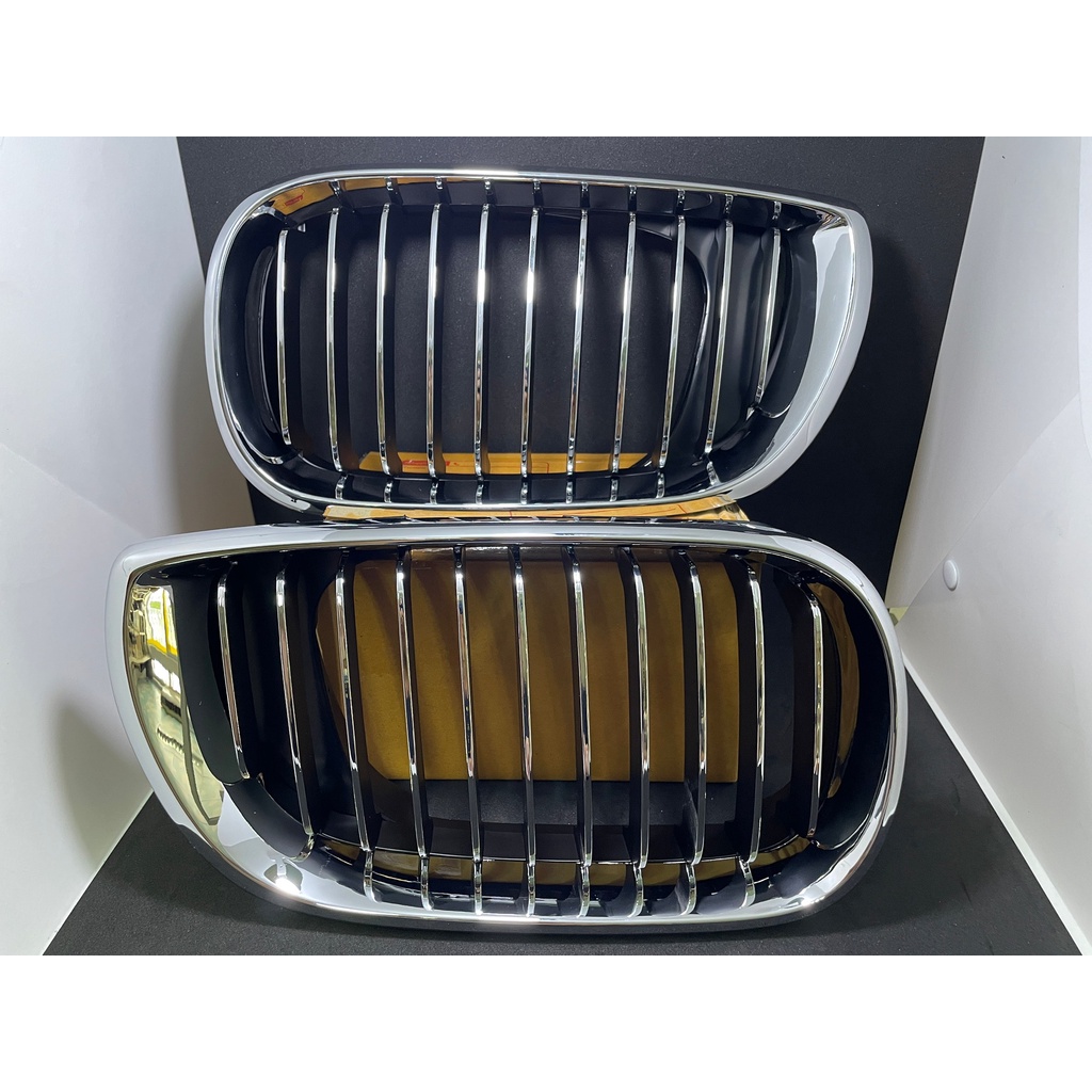กระจังหน้า ซี่โครเมี่ยม BMW E46 Facelift งานไต้หวัน ตะแกรงหน้า 316i 318i 320i 323i 325i 328i ...