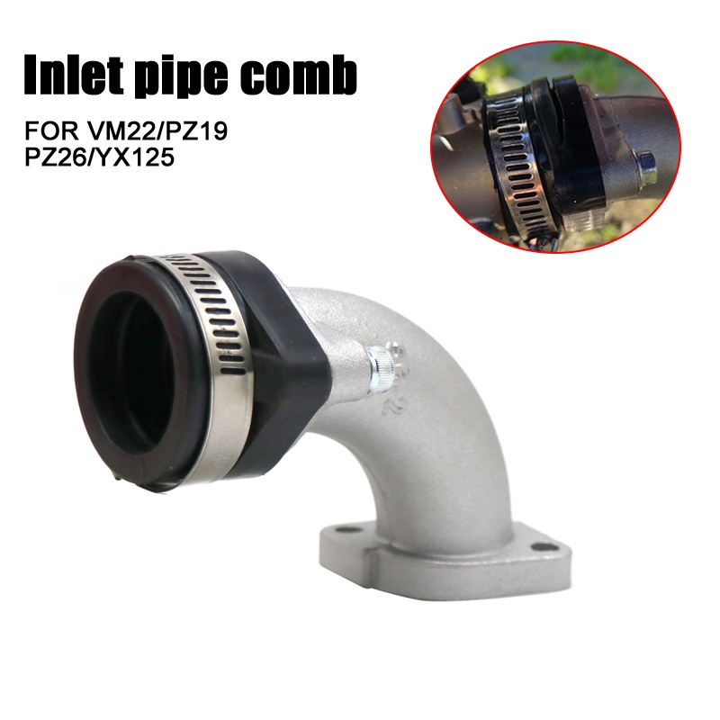 SCL MOTOS Rubber Mainfold Adapter Inlet Intake Pipe Kits For VM22/PZ19/26 | Shopee Thailand