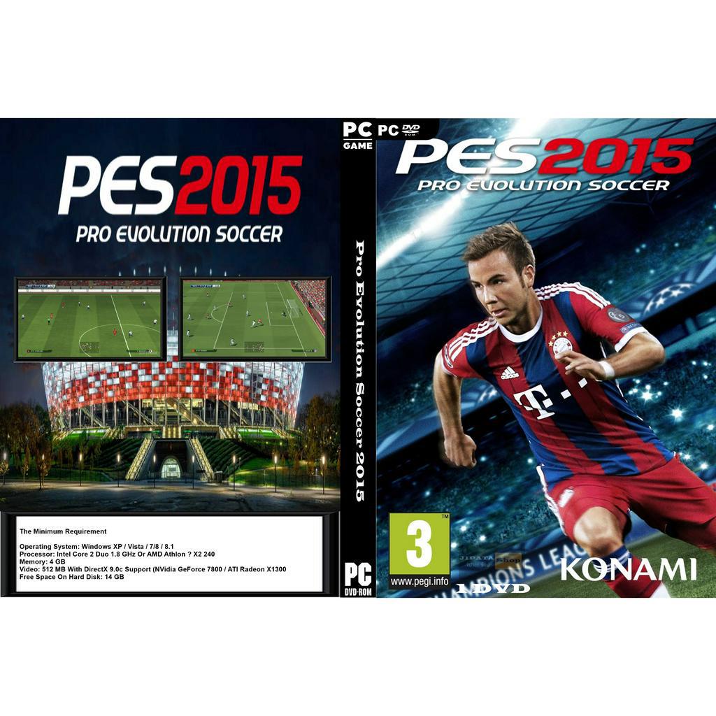 แผ่นเกมส์ PC Pro Evolution Soccer 2015 (1DVD) | Shopee Thailand