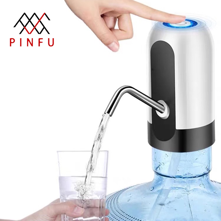 PINFU_SHOP เครื่องกดน้ำอัตโนมัติ แบบชาร์จแบตได้ 1200mAh ที่กดน้ำดื่ม ...