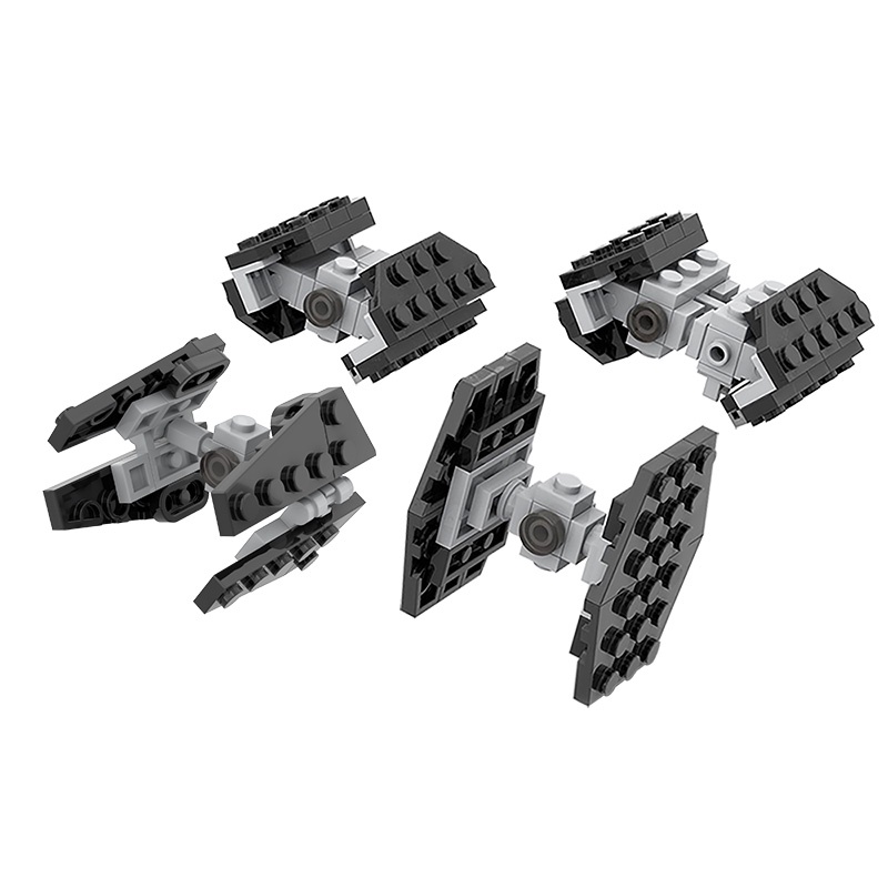 【BuildMOC】ชุดตัวต่อเลโก้ Star Wars Mini TIE MOC-35570 ของเล่นสําหรับ ...