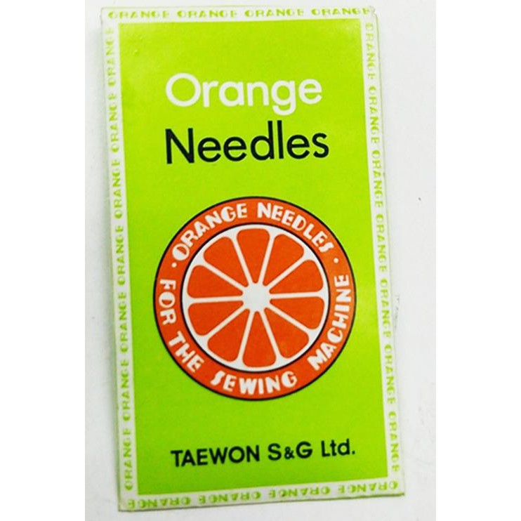 ORANGE NEEDLES เข็มเย็บผ้าจักรอุตสาหกรรม สำหรับเย็บผ้าหนา รุ่น DB NO ...