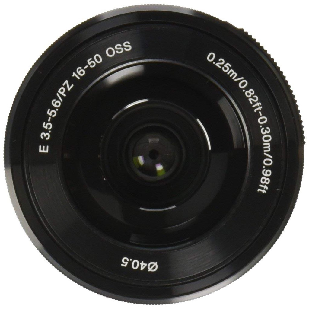 Sony E PZ 16-50mm f/3.5-5.6 OSS Lens (SELP1650) (Black) (Kit Lens, No ...