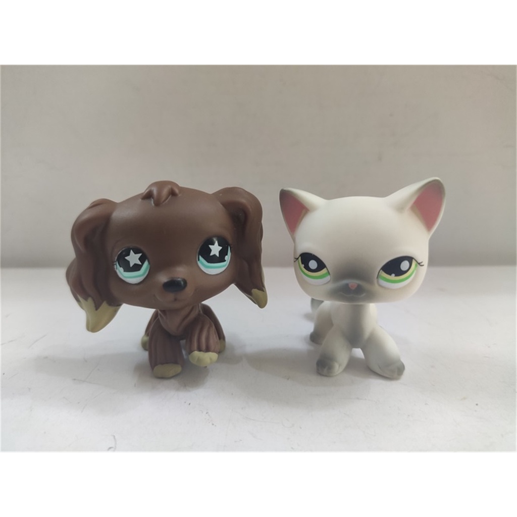 ฟิกเกอร์สัตว์เลี้ยง สุนัข และแมว LPS 01 2 ชิ้น ต่อชุด | Shopee Thailand