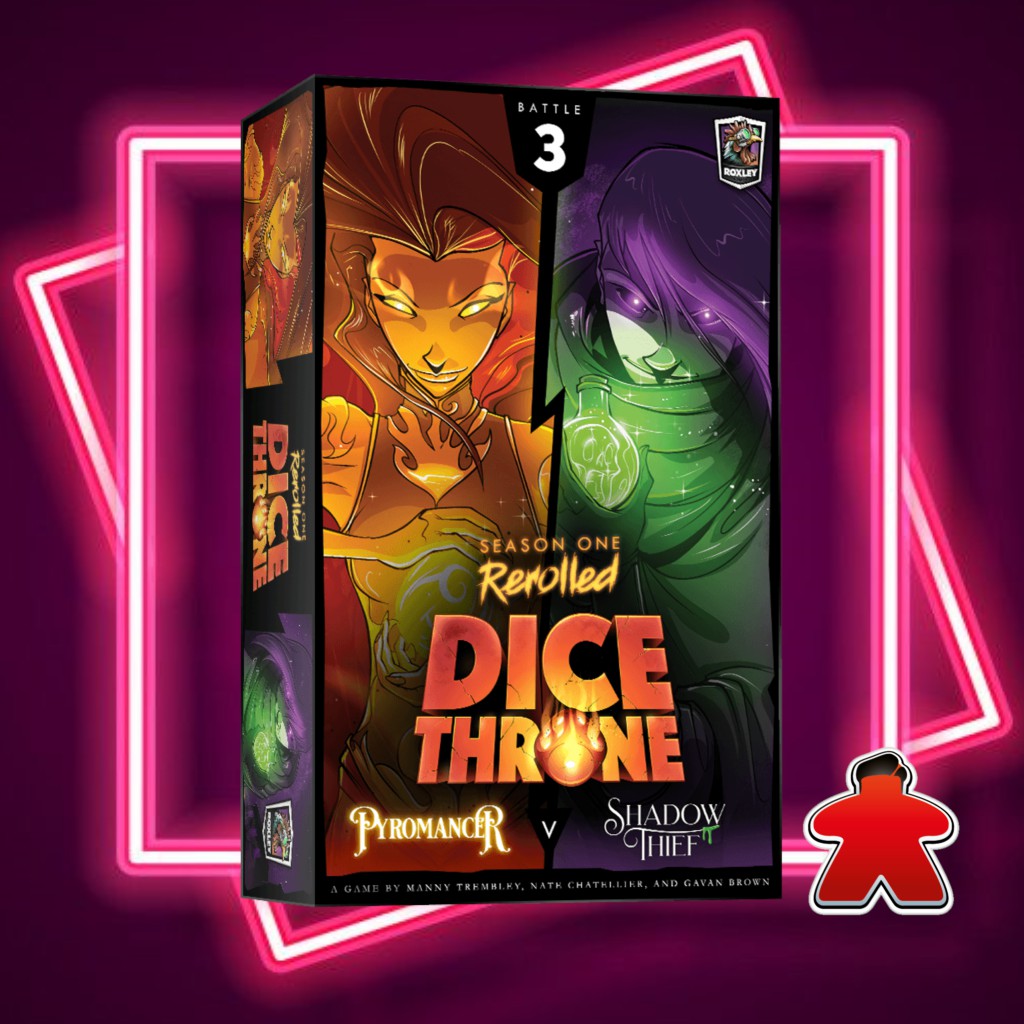 【Board Game】 Dice Throne: Season One ReRolled Pyromancer v. Shadow ...