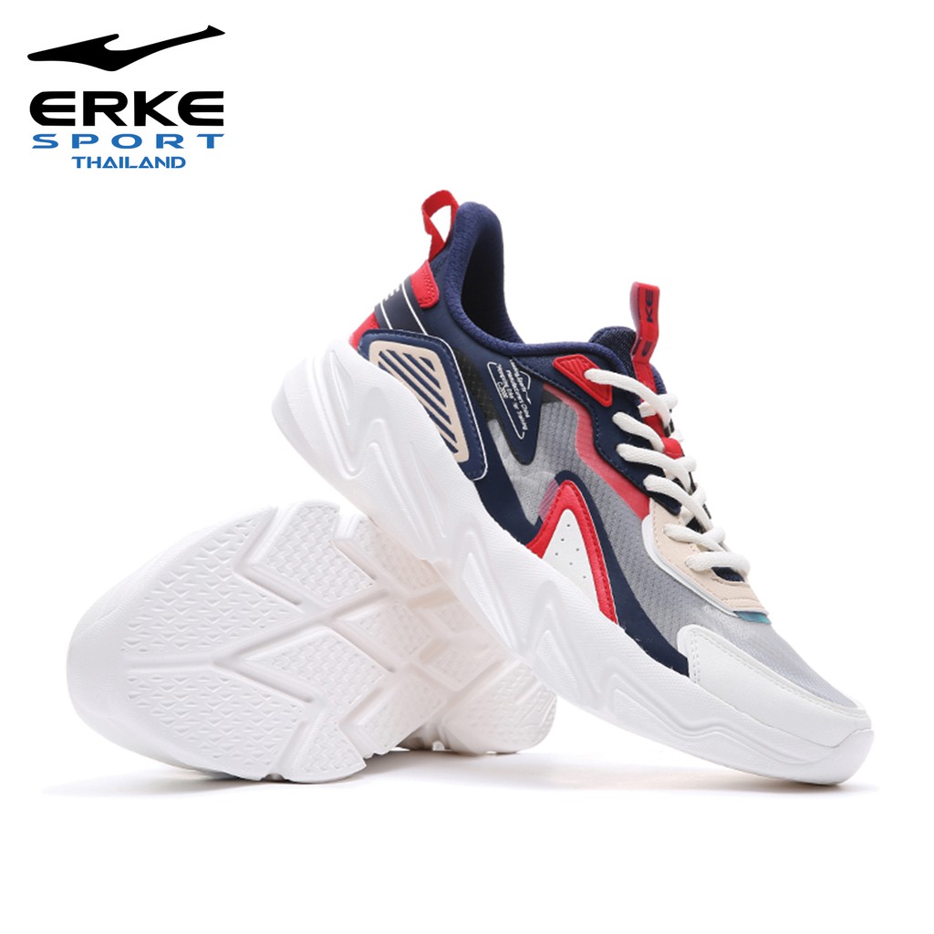 Erke Wave Runner 2.0 รองเท้าผ้าใบ รองรับการวิ่งและออกกำลังกาย | Shopee ...