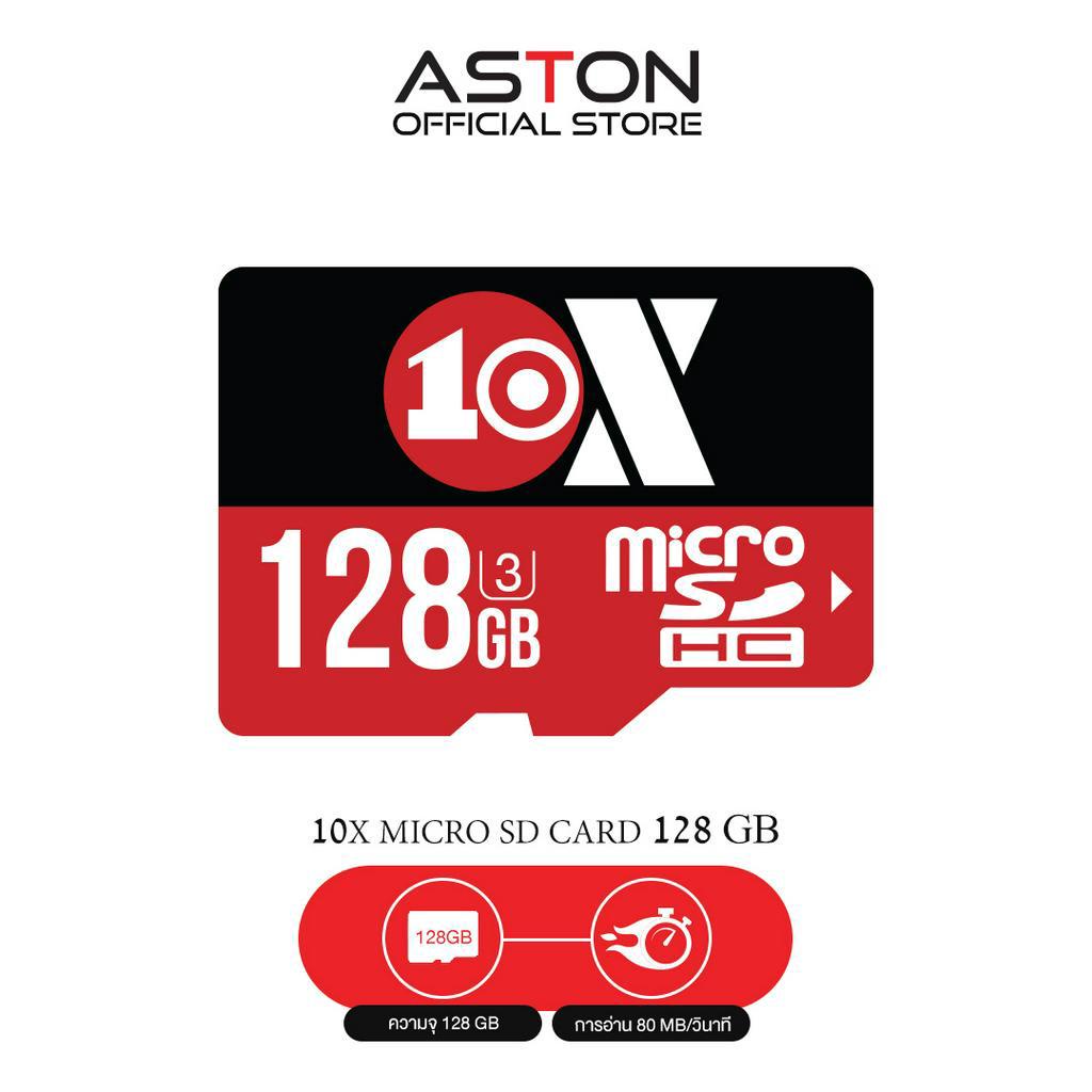 10X Micro SD Card 128GB Micro SD Card (80MB/s.) ของแท้ ประกันศูนย์ไทย ...