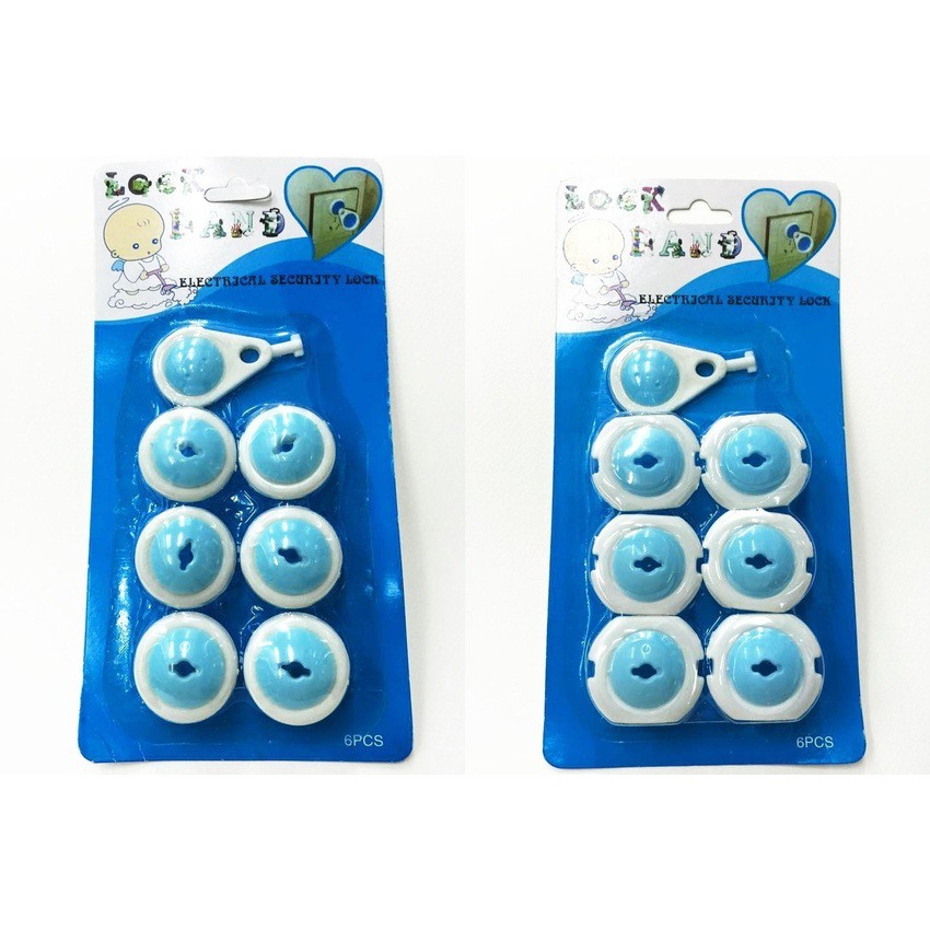 Lock Band ที่ปิดรูปลั๊กไฟ แบบสองรูและสามรู (อย่างละ 2 แผง :รวมได้ 4แผง ...