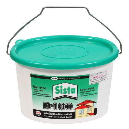 SISTA D100 2KG WHITE WATERPROOFING ACRYLIC อะคริลิกกันซึม SISTA D100 ...