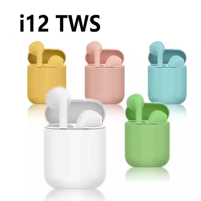 inpods12 ของแท้100%หูฟัง i12 TWSพร้อมกล่องชาร์จ หูฟังบลูทูธ ไร้สาย ...