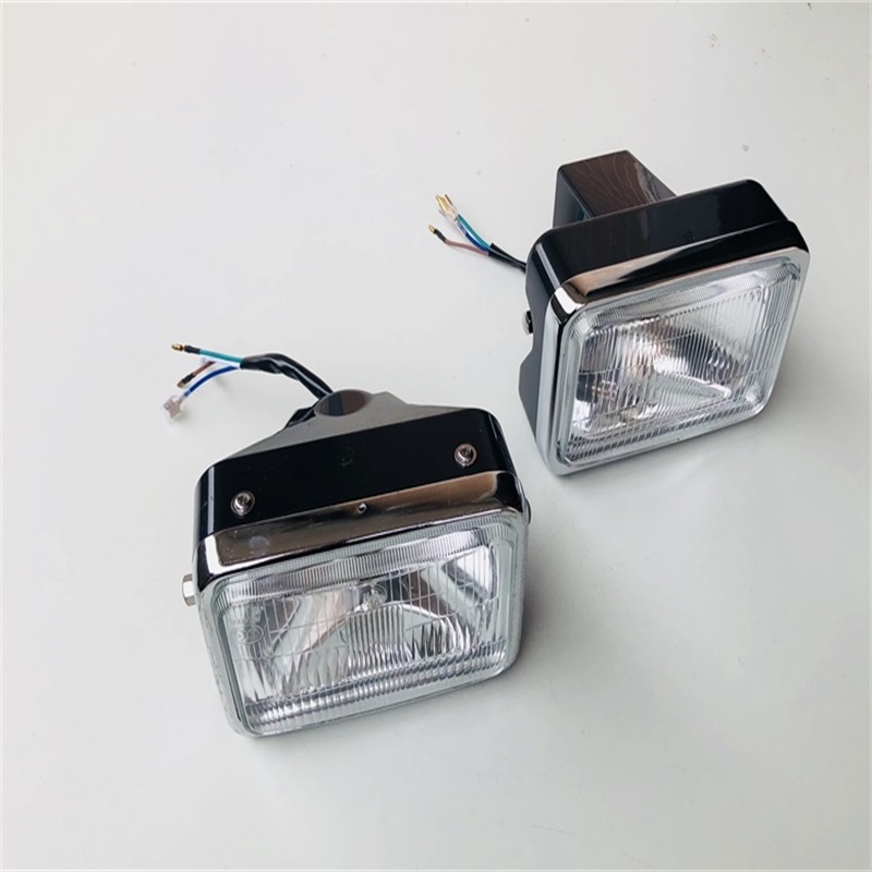 Motorcycle headlamps assembly floodlight rectangle headlight for HONDA ...