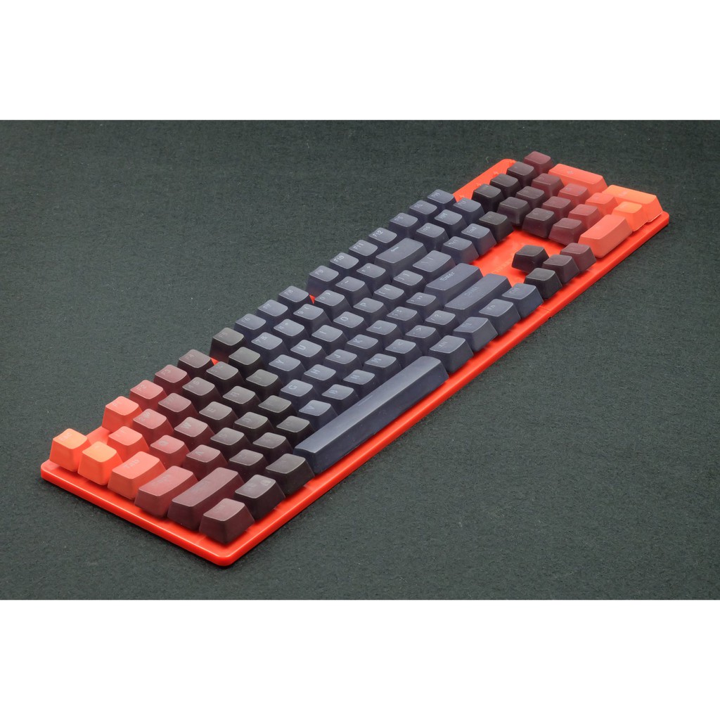 FADE PBT Doubleshot Keycaps - Red | Shopee Thailand