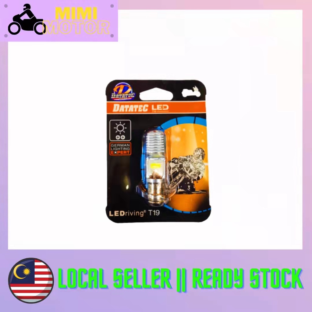 หลอดไฟ DATATEC JOKERZ LED LC 135 V1 -V3 EX5 WAVE 125 OLD Y15 FZ150 SRL 115 Dash Future [ T19 H4 ...