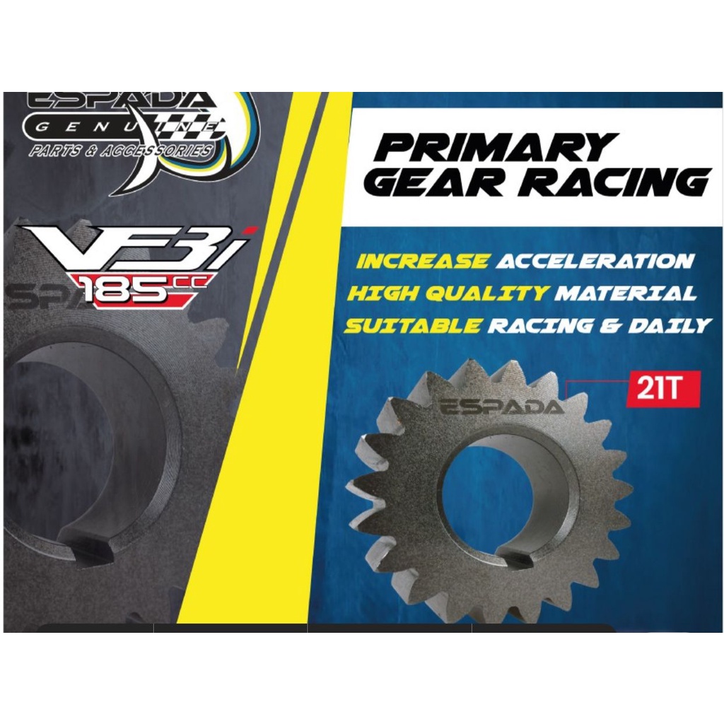 ( Sym VF3I 185 / VF3 ) ( 20T / 21T ) ESPADA RACING PRIMORY GEAR ...