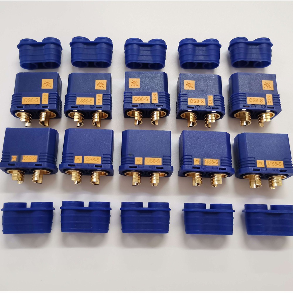 5 คู่ DIY รุ่น QS8-S EC8 Anti-Spark Connector ชายหญิง Bullet Connector ...