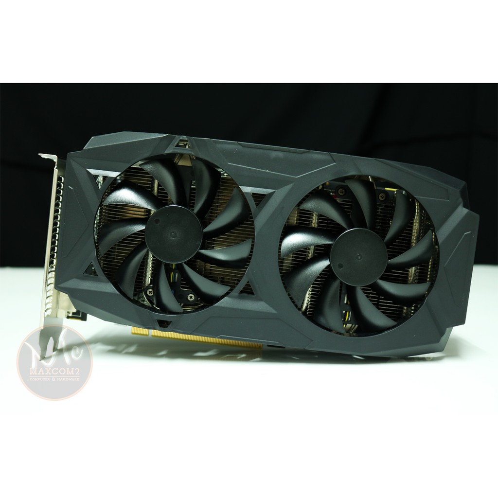 การ์ดจอ VGA COLORFUL RX 580 8GB GDDR5 รองรับพอร์ต DVI สินค้ามือสอง ใช้ ...