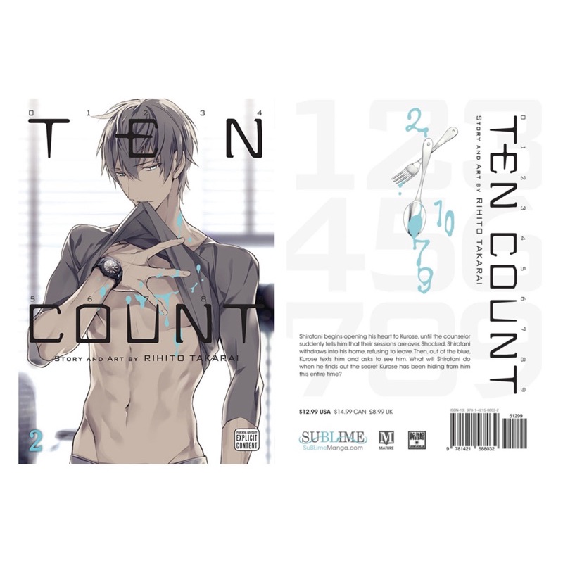 [English] Ten Count VOLUME 1 - 6 finished (Yaoi/BL manga/Y-Comic ...