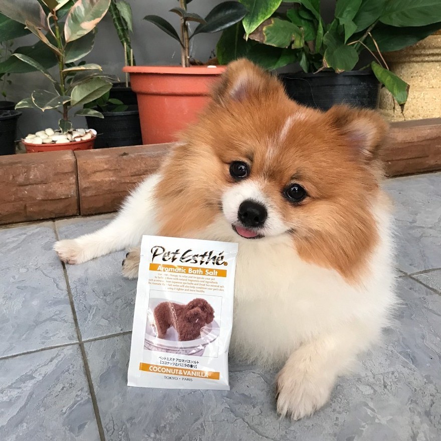 Pet Esthe เกลือสปาสัตว์เลี้ยง Aromatic Bath Salt 15g. มีให้เลือก 6 ...