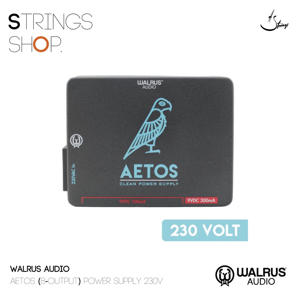 พาวเวอร์ซัพพลายเอฟเฟค Walrus Audio Aetos 230V Clean Power Supply ...