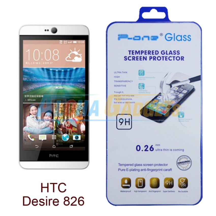 P-One ฟิล์มกระจกนิรภัย HTC Desire 826 | Shopee Thailand
