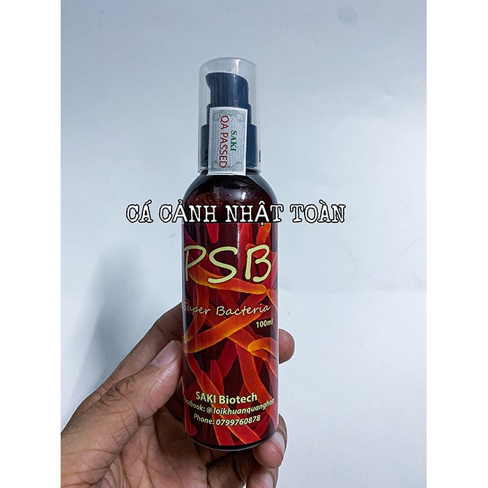 PSB OPTICAL BACTERIA MICROBIAL MICROBIAL IN AQUARIUM WATER 100ML | Shopee Thailand