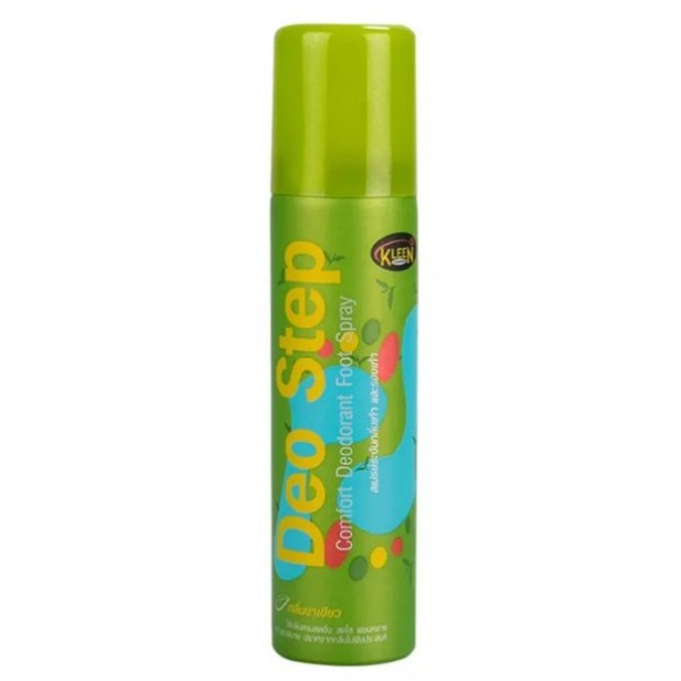 Deo Step สเปรย์ระงับกลิ่นเท้าและรองเท้า กลิ่นกรีนที 60 มล. | Shopee ...
