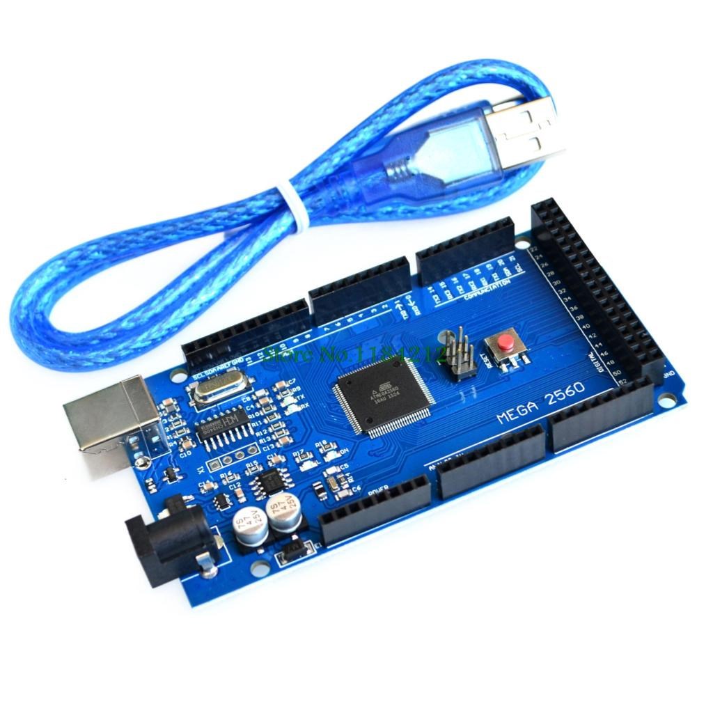MEGA2560 MEGA 2560 R3 ATmega2560-16AU CH340G ADK AVR USB board ...