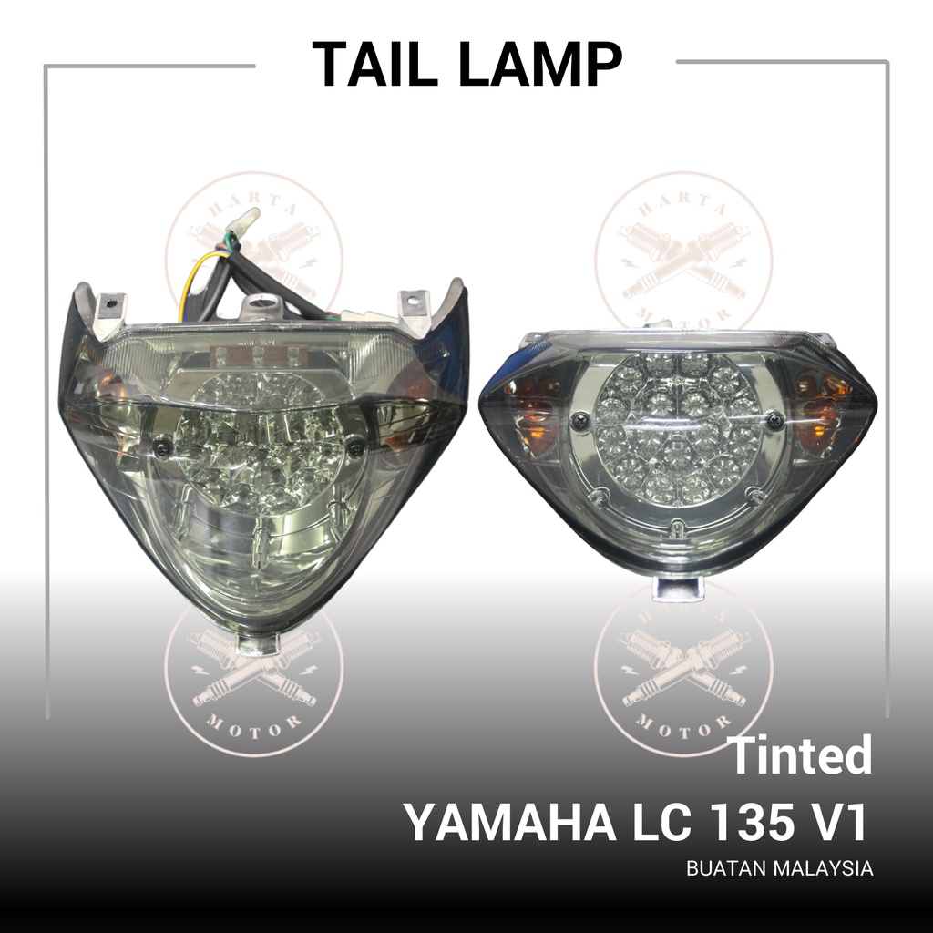 Yamaha [ LC135 LC 135 V1 ] โคมไฟท้าย LED - ย้อมสี Lampu Belakang / ไฟท้าย / โคมไฟเบรก / โคมไฟ ...