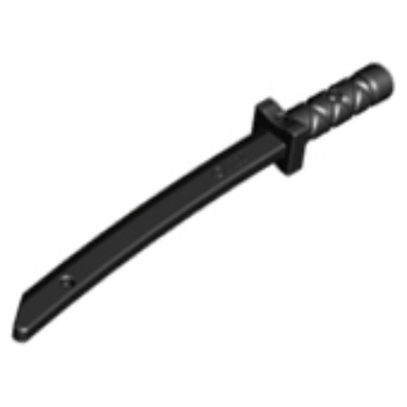 Part Minifigure Weapon 21459/30173b Sword, Shamshir/Katana (Square ...